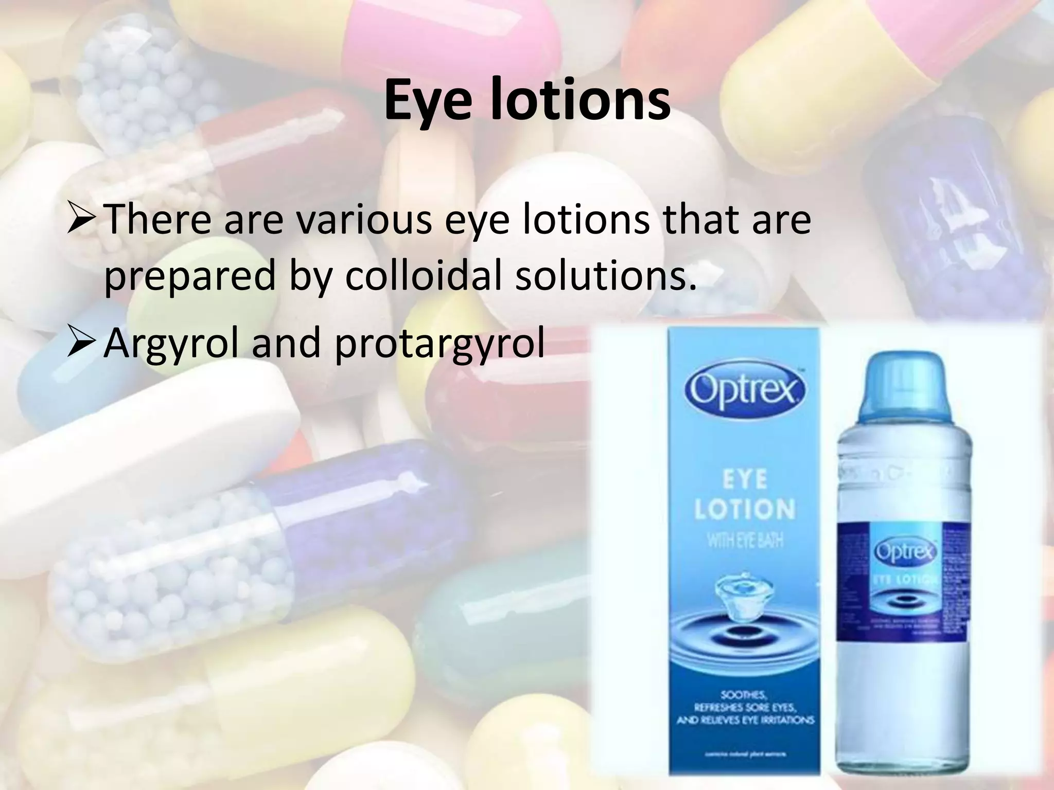 Colloids and their role in pharmaceutical industry | PPTX