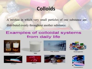 Colloids and their role in pharmaceutical industry | PPTX