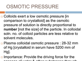 Colloids & Crystalloids | PPTX
