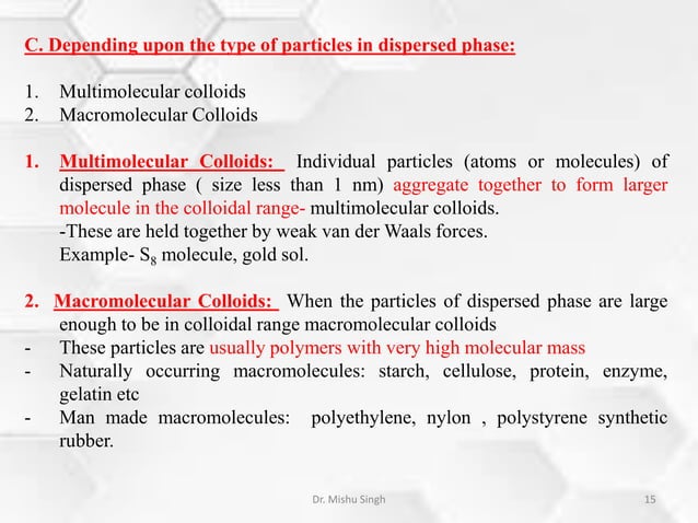 Colloids part 1 general introduction | PDF