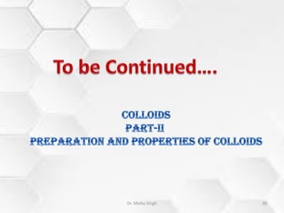 Colloids part 1 general introduction | PDF