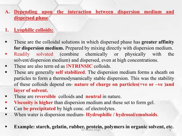 Colloids part 1 general introduction | PDF