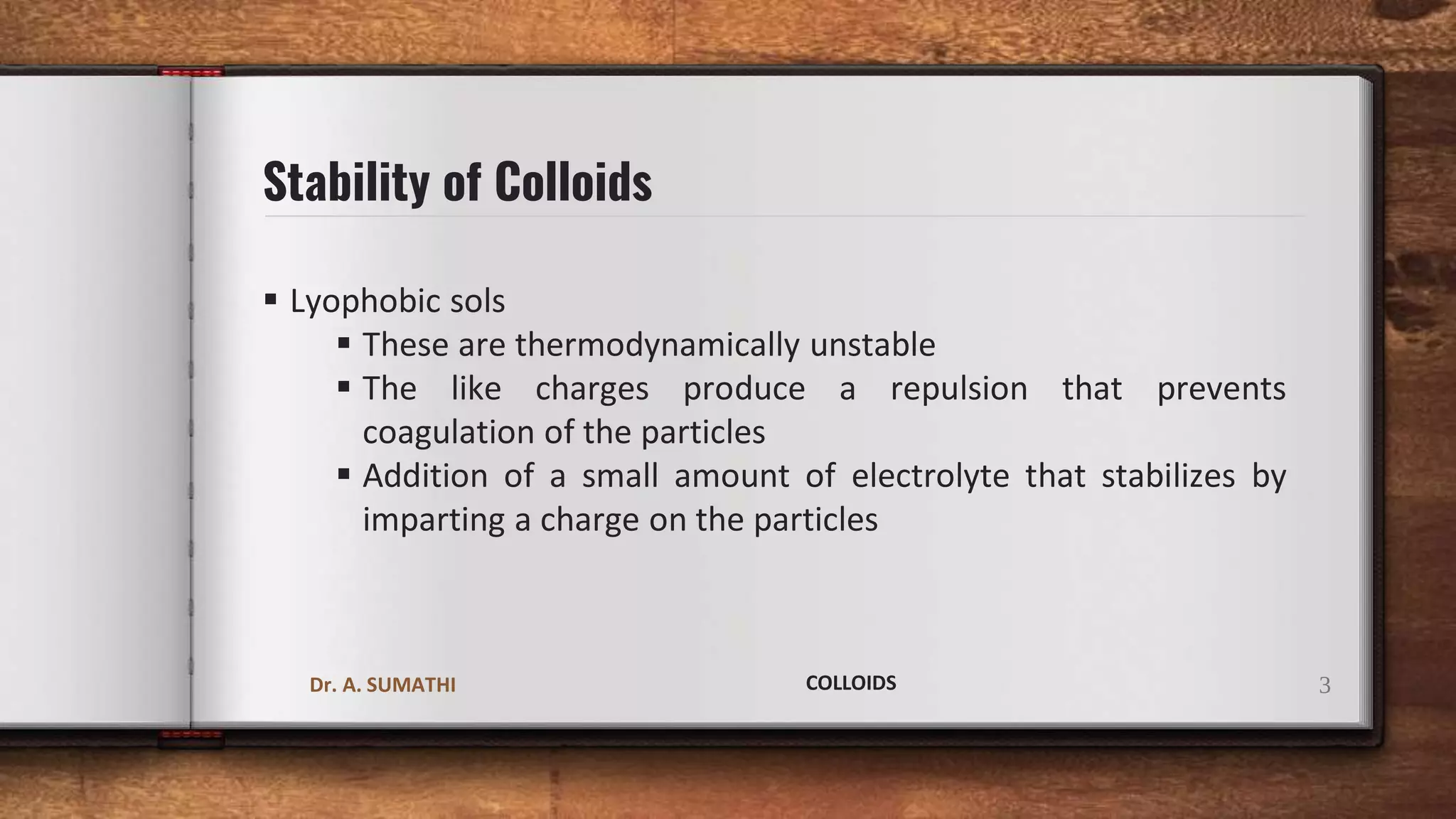 B.Pharmacy - Physical Pharmaceutics - Colloids - Part 1 | PDF