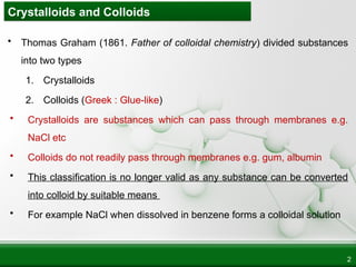 Biochemistry of colloids, biochmeistry of pH | PPTX