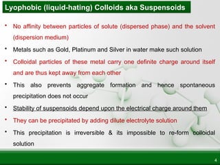 Biochemistry of colloids, biochmeistry of pH | PPTX