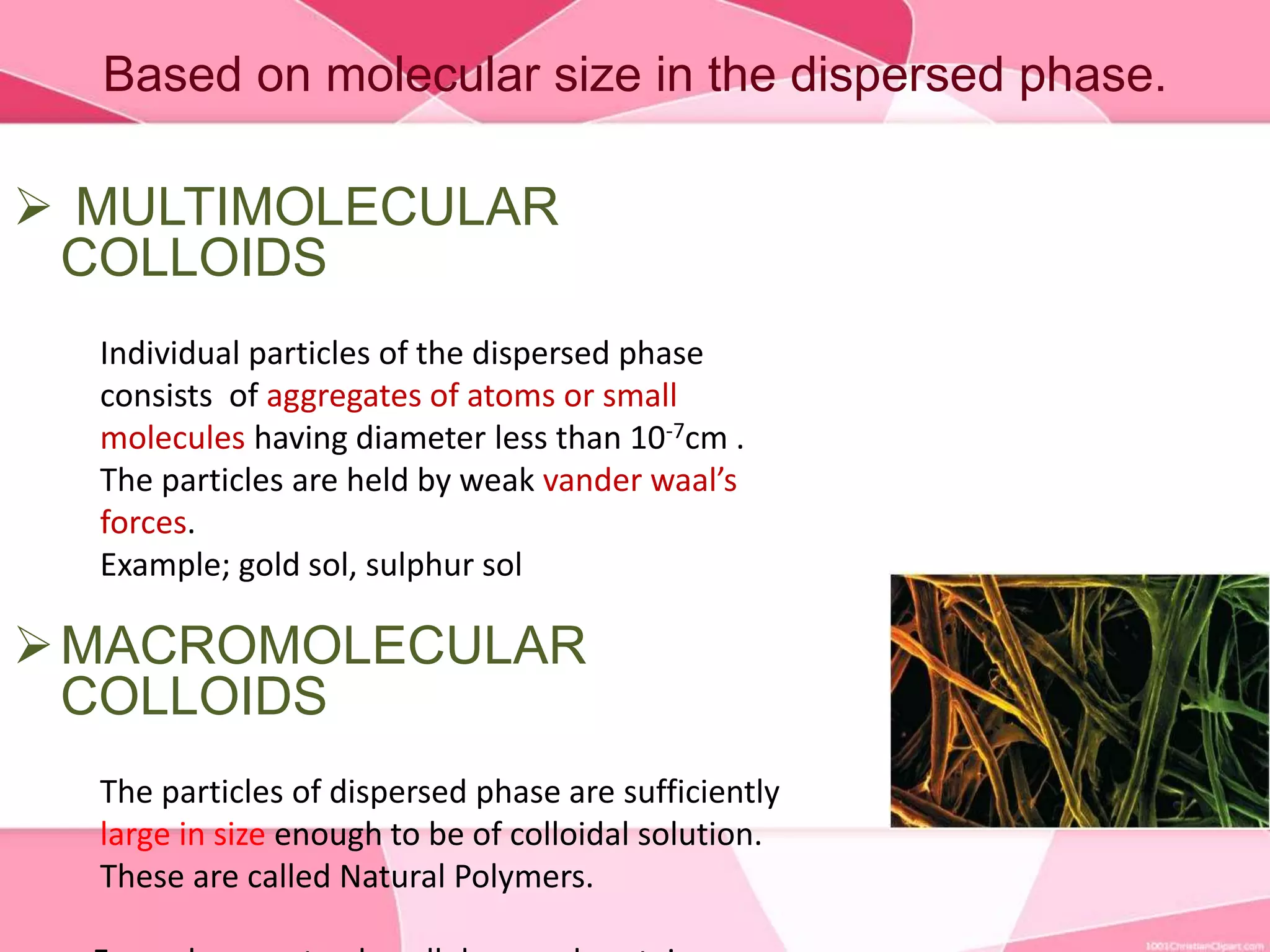 Colloids presentation slides | PPTX