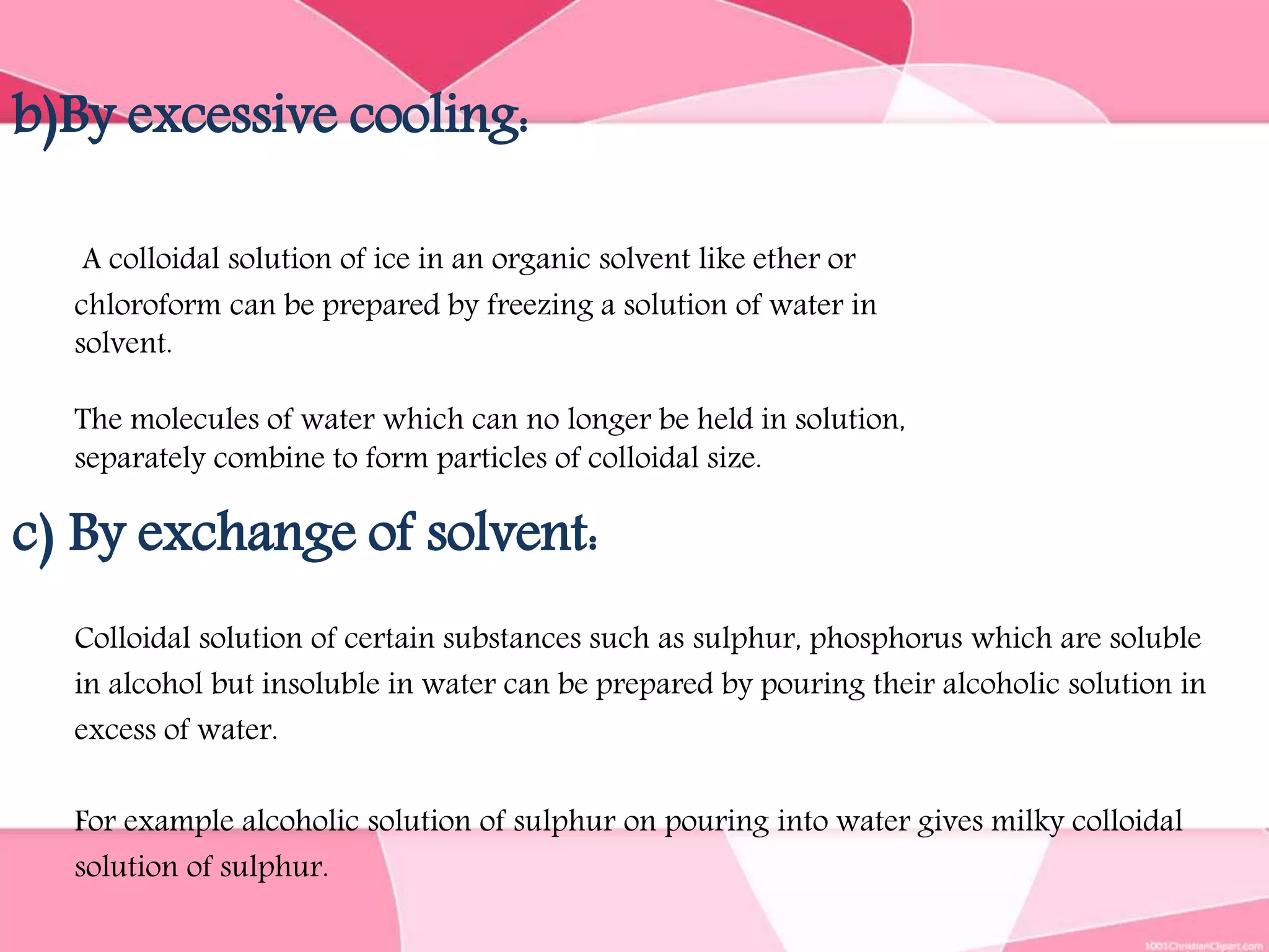 Colloids presentation slides | PPTX