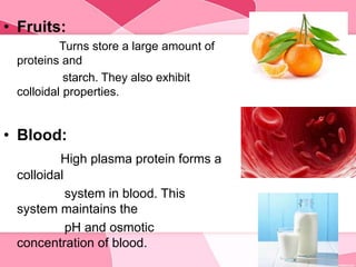 Colloids presentation slides | PPTX