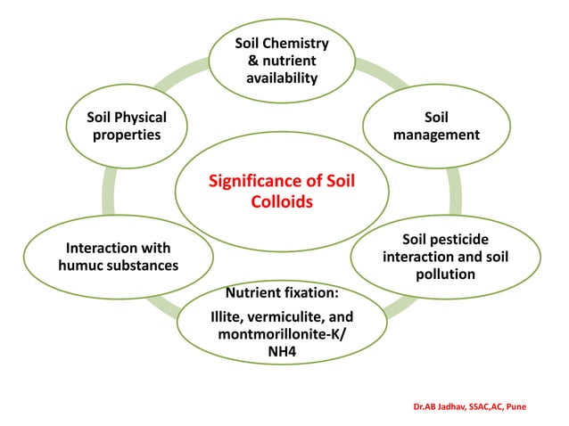 Soil Colloids: Properties, Nature, Types and Significance. sources of charges | PPTX | Chemistry ...