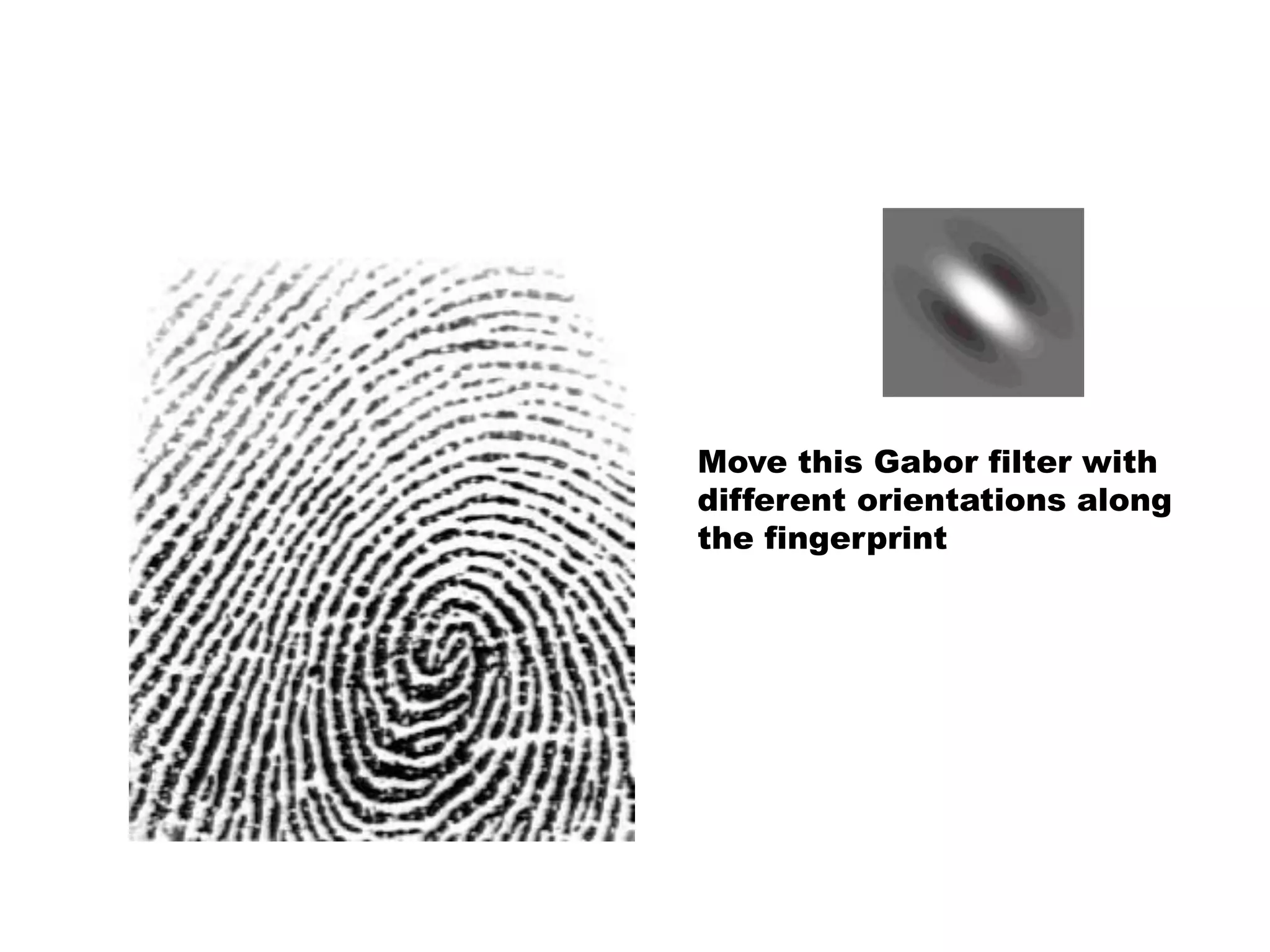 Gabor Filtering for Fingerprint Image Enhancement | PPTX