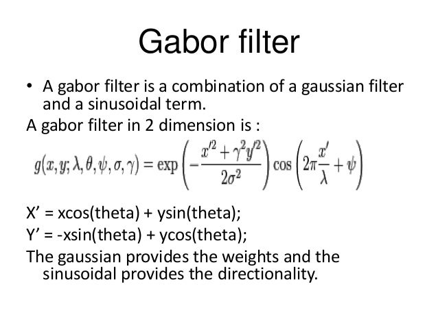 Gabor Filtering For Fingerprint Image Enhancement
