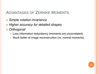 zernike moments for image classification | PPSX