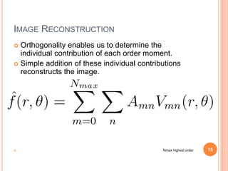 zernike moments for image classification | PPSX