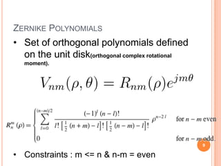 zernike moments for image classification | PPT