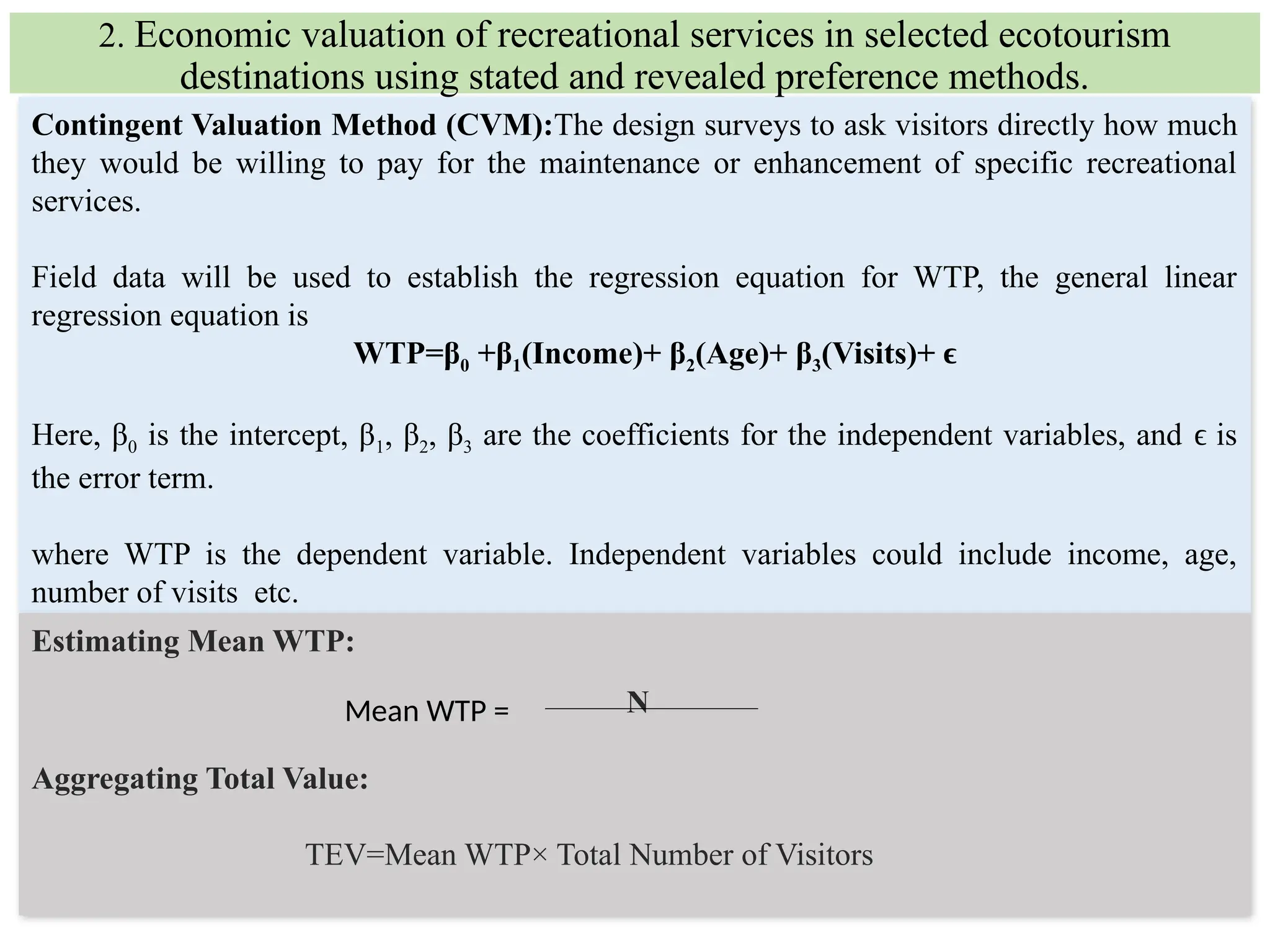 ecosystem services evaluation method tecniques | PPTX | Environmental ...