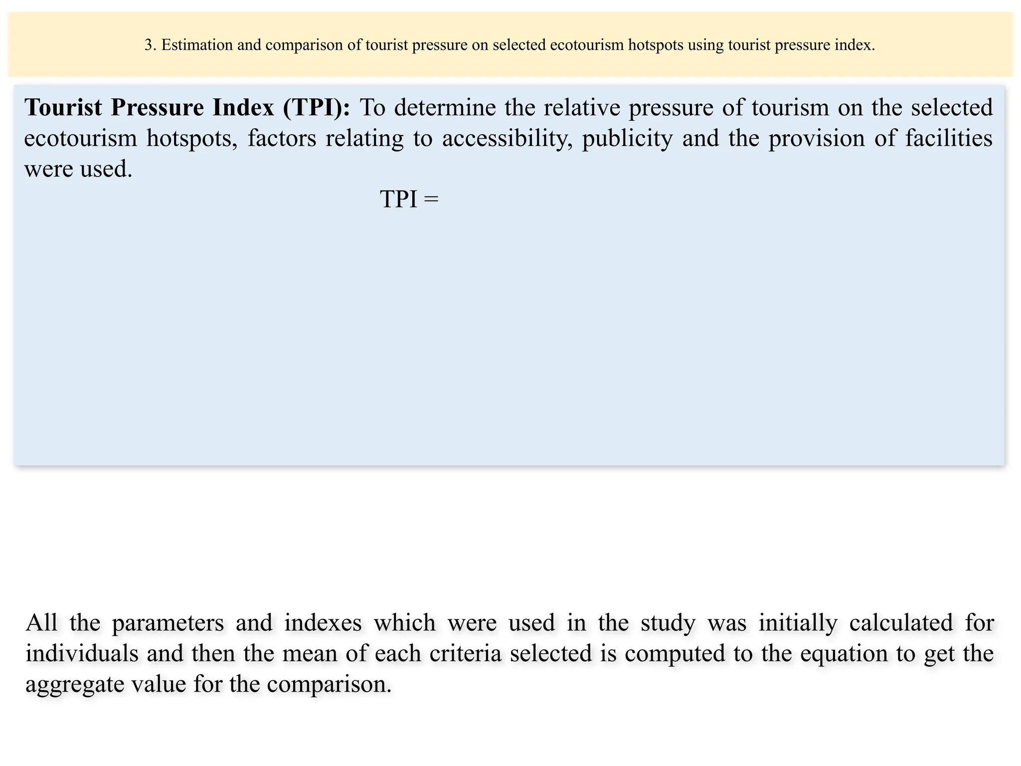 ecosystem services evaluation method tecniques | PPTX