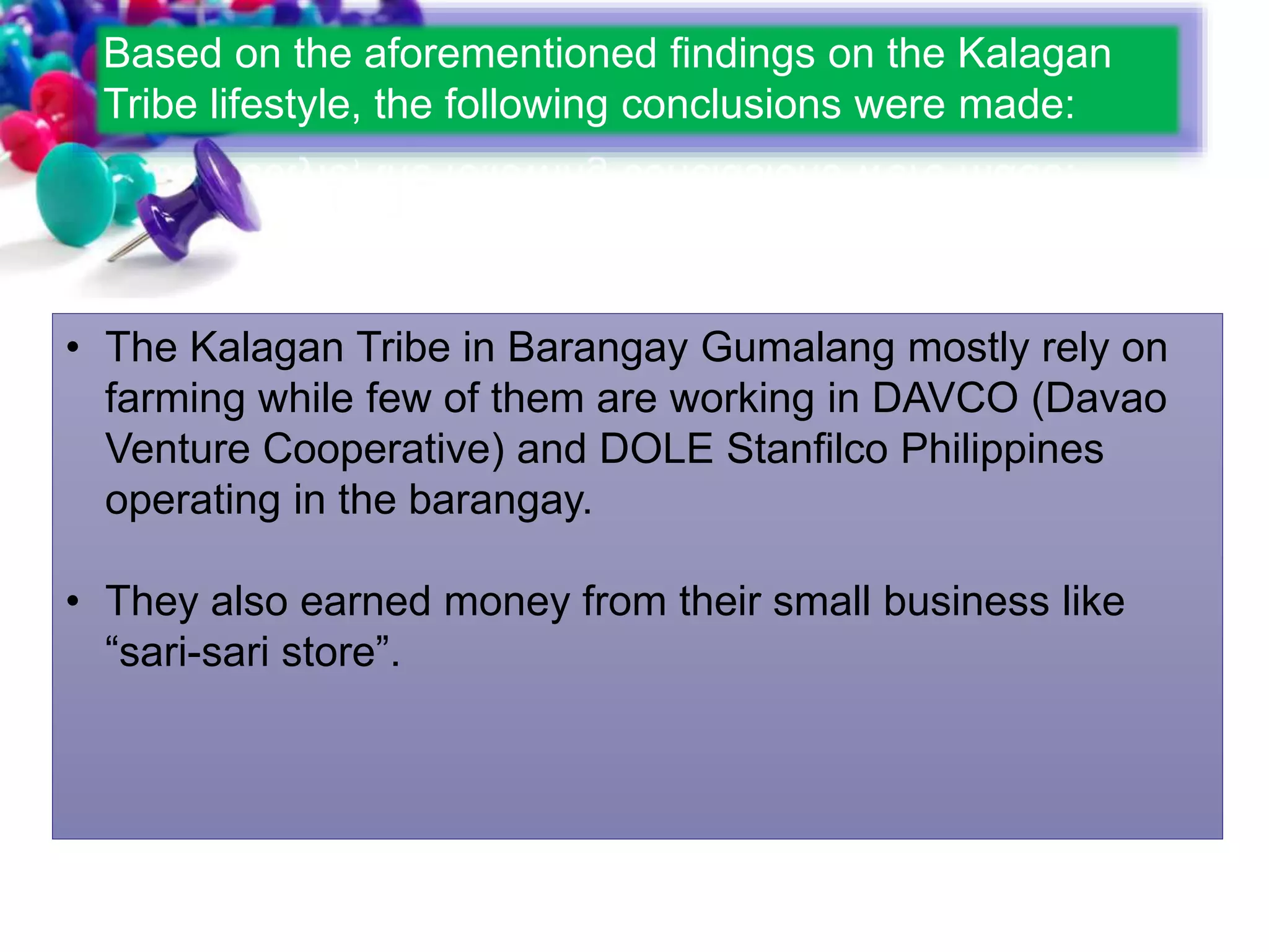 Colloquium about the kalagan tribe | PPTX