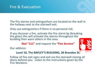 Coll safety induction slideshow | PPSX | Business | Business and Finance