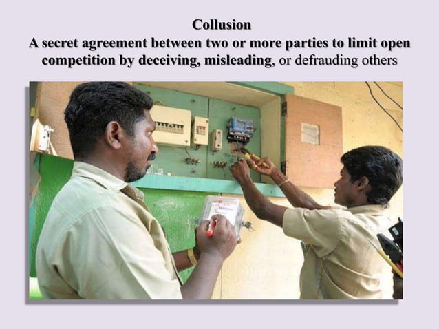 Collusion and Fraud Detection on Electronic Energy Meters | PPT