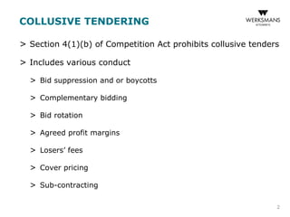Collusive tendering | PPT