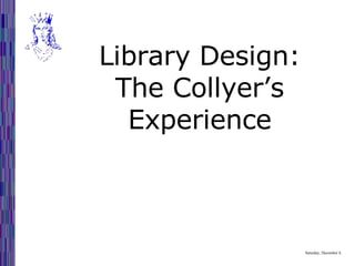 Collyer's LRC Design Experience | PPT