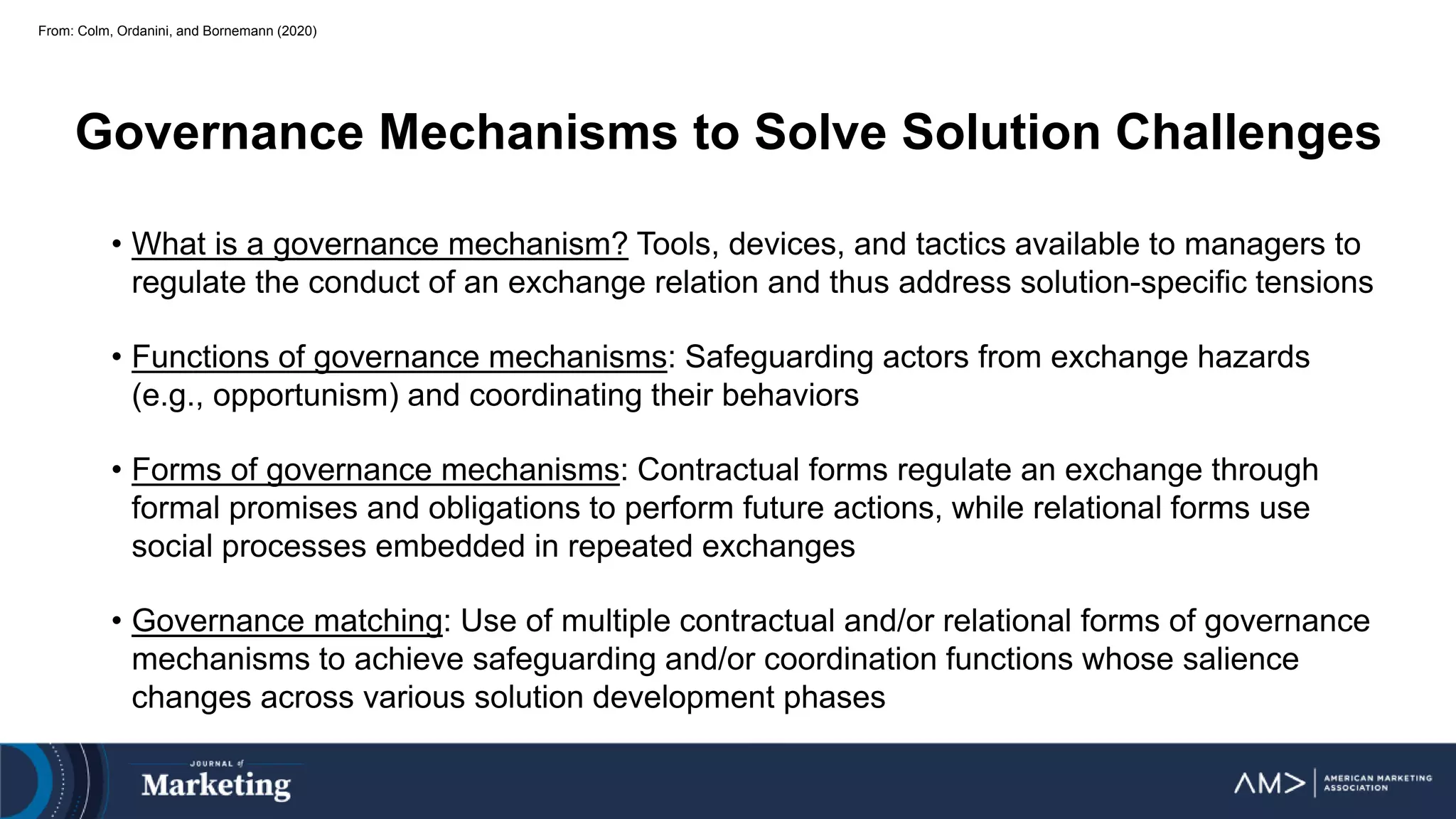 Dynamic Governance Matching in Solution Development | PPTX | Business ...