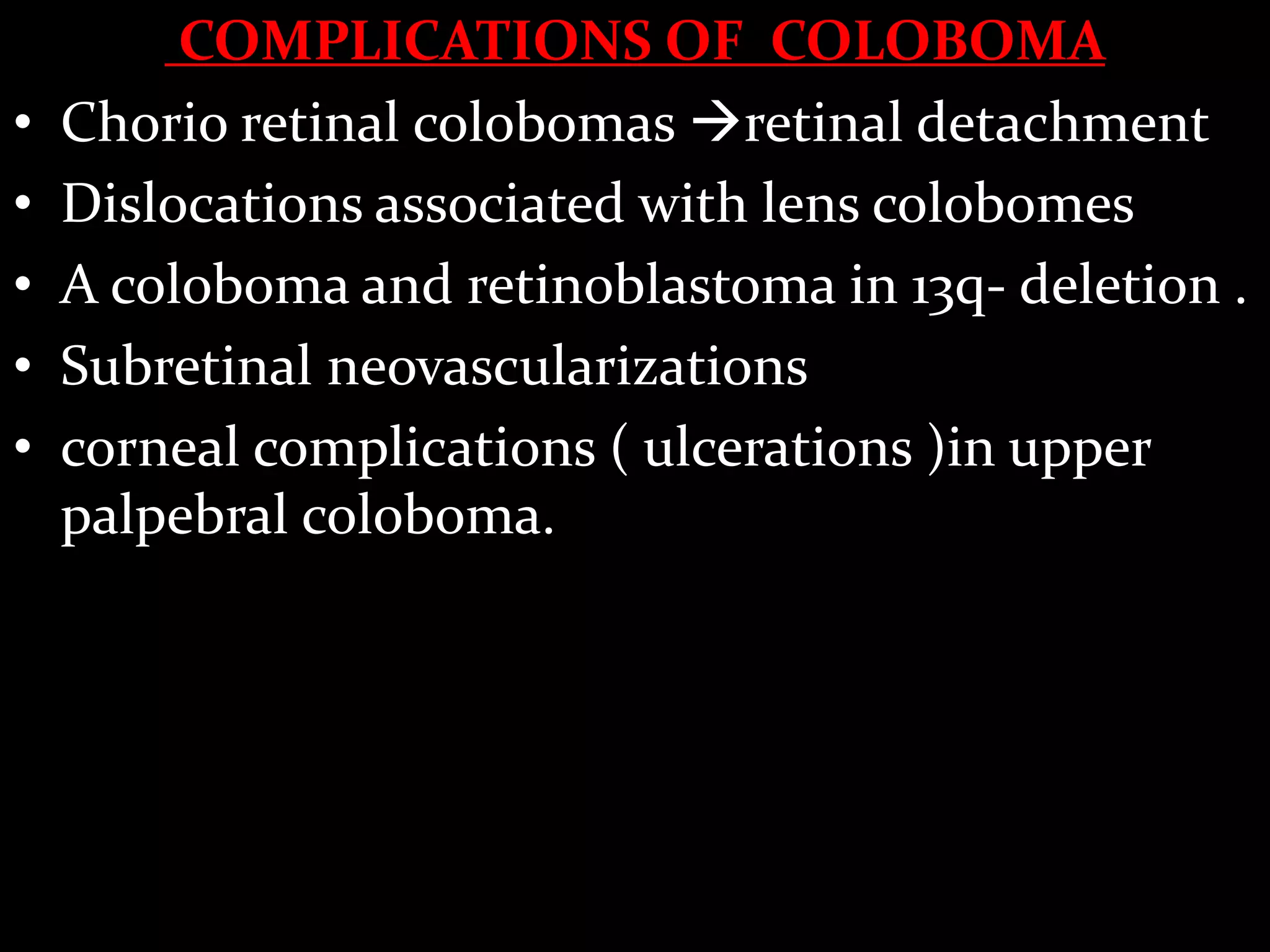 Coloboma | PPTX