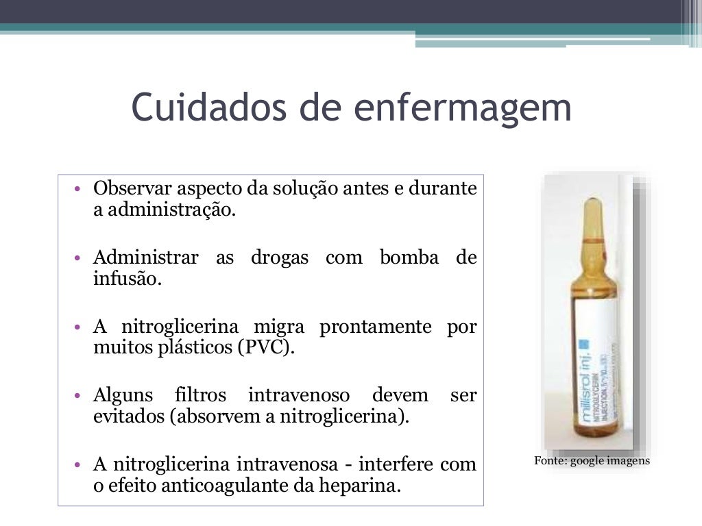 Tridil Cuidados De Enfermagem - RETOEDU