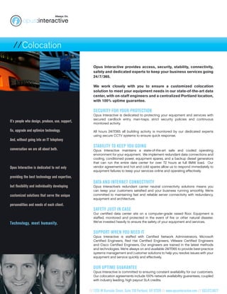 Colocation Services | PDF