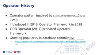 Introducing TiDB Operator [Cologne, Germany] | PPT