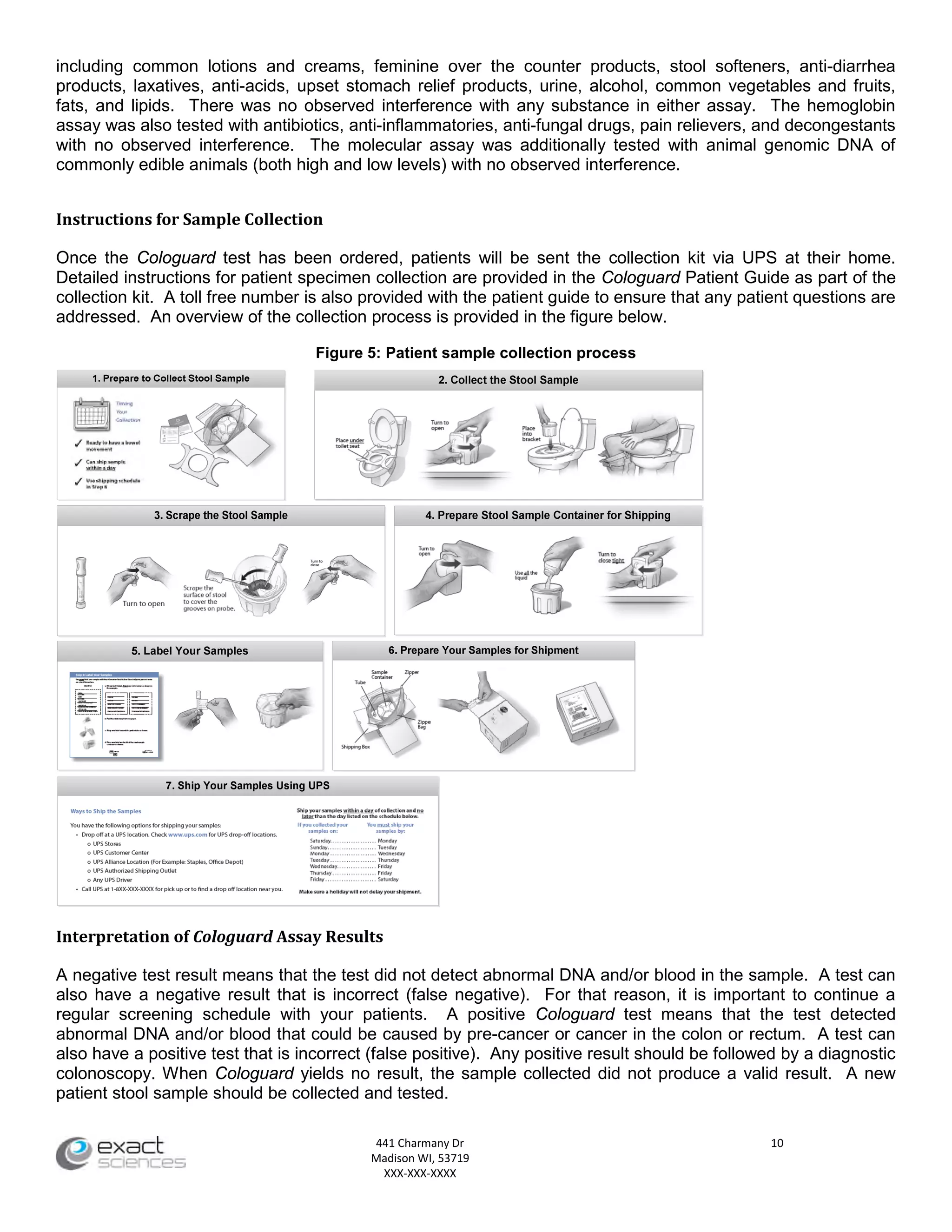 Cologuard (colorectal cancer test) physician labeling_fda | PDF