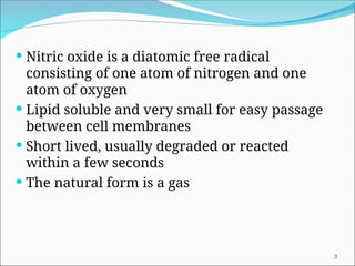 presentation on nitric oxide COLOGY.ppt
