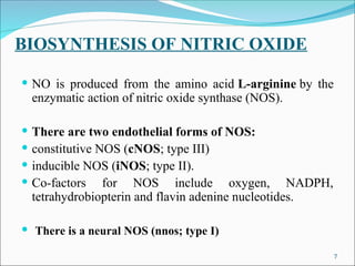 presentation on nitric oxide COLOGY.ppt