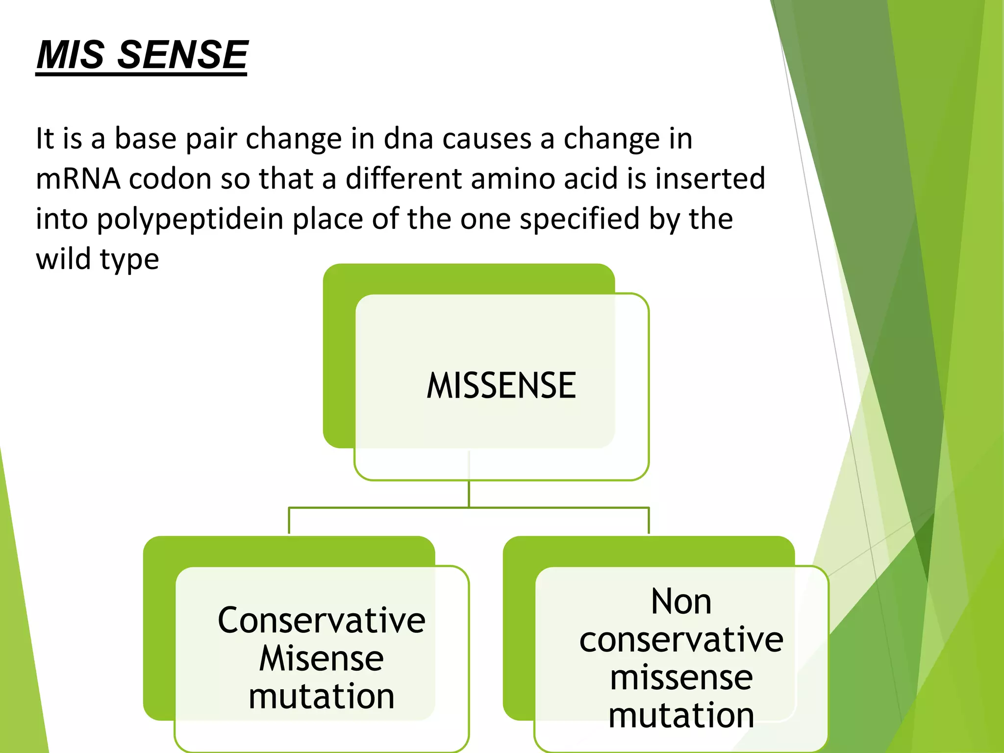 Mutation gene and chromosomal | PPTX