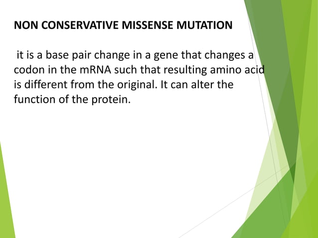 Mutation gene and chromosomal | PPTX