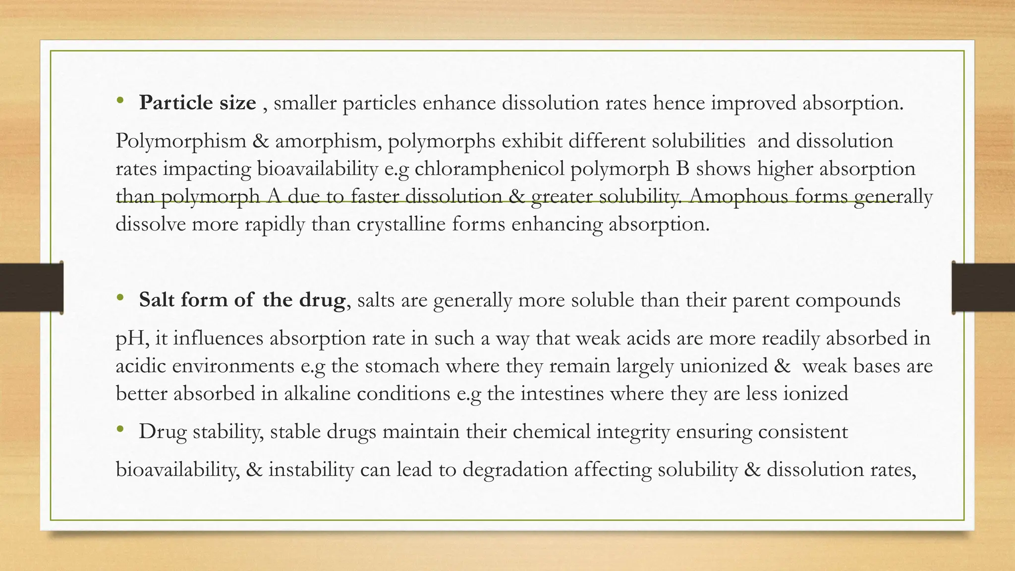 COLOGY - drug absorption and metabolism.pptx