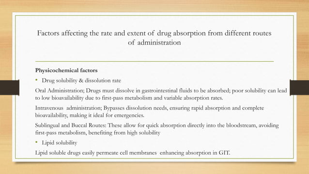 COLOGY - drug absorption and metabolism.pptx