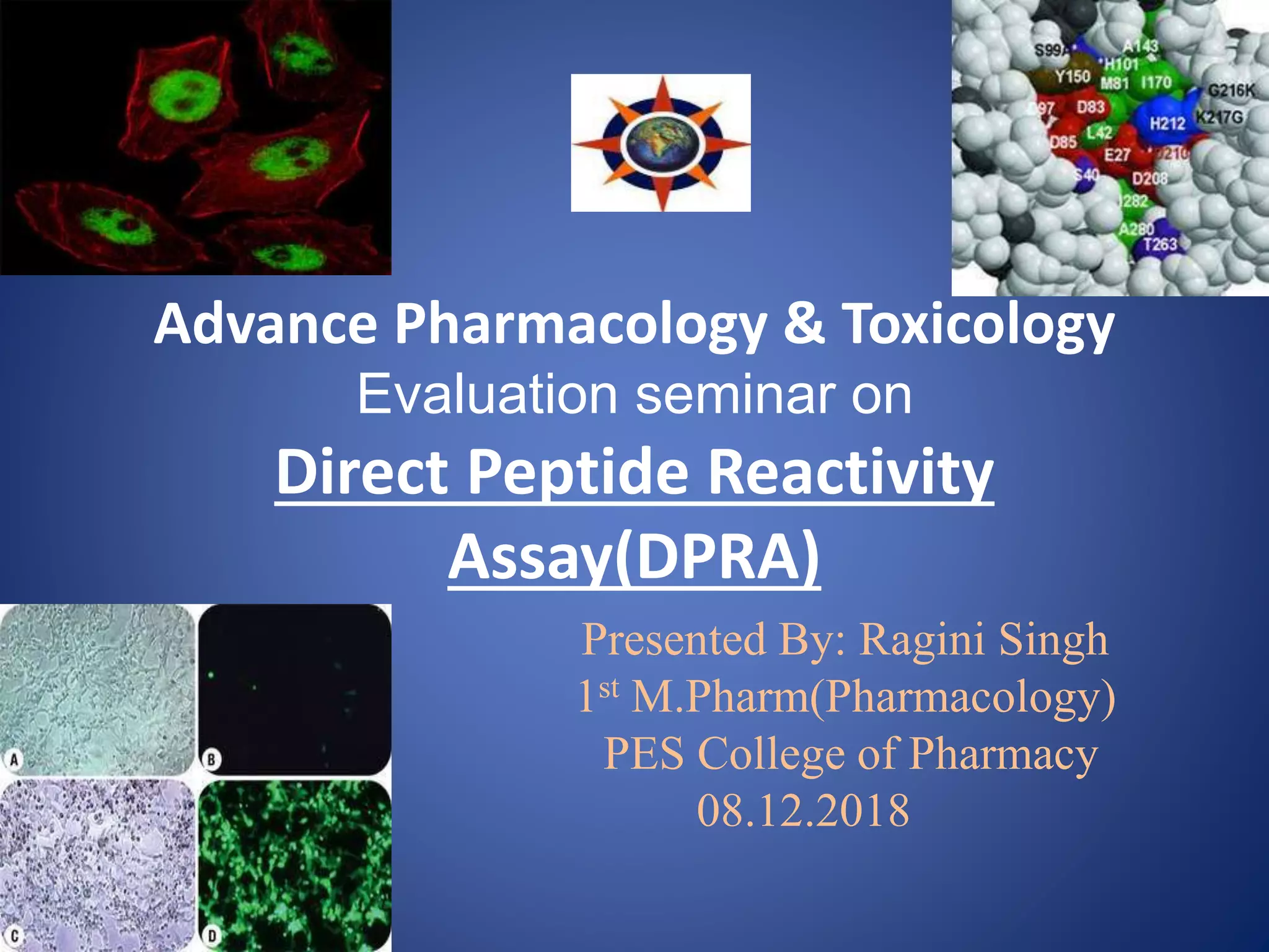 Direct Peptide Reactivity Assay(DPRA) | PPTX