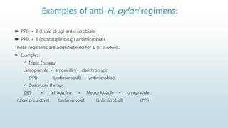 Antacids and antiulcer drugs | PPTX