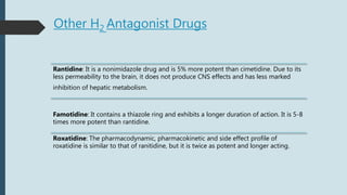 Antacids and antiulcer drugs | PPTX