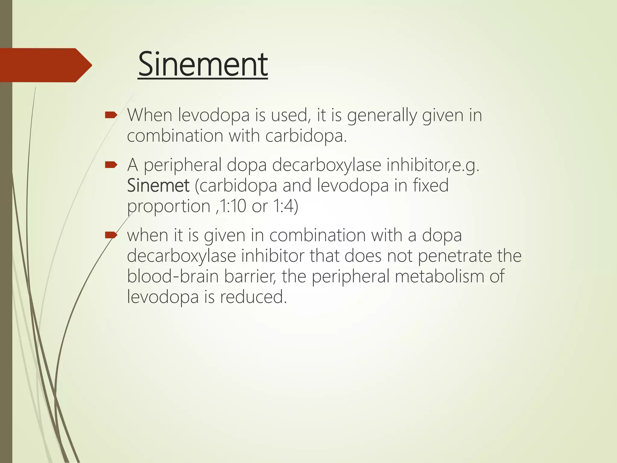 Parkisonism and anti parkinson's drugs | PPTX