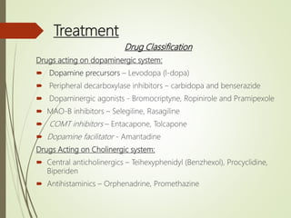 Parkisonism and anti parkinson's drugs | PPTX