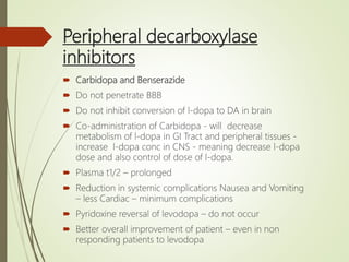 Parkisonism and anti parkinson's drugs | PPT