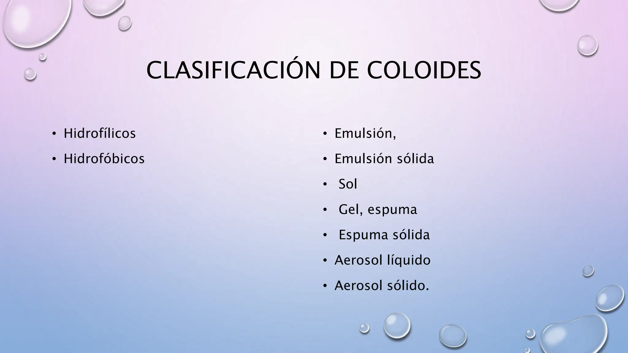 COLOIDES.pptx fisico química, soluciones coloidales | PPTX | Chemistry ...