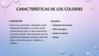 COLOIDES.pptx fisico química, soluciones coloidales | PPTX