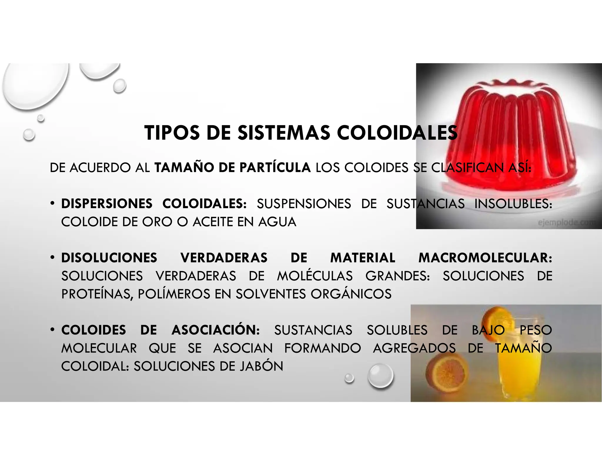 Coloides propiedades y ejemplos en química | PDF