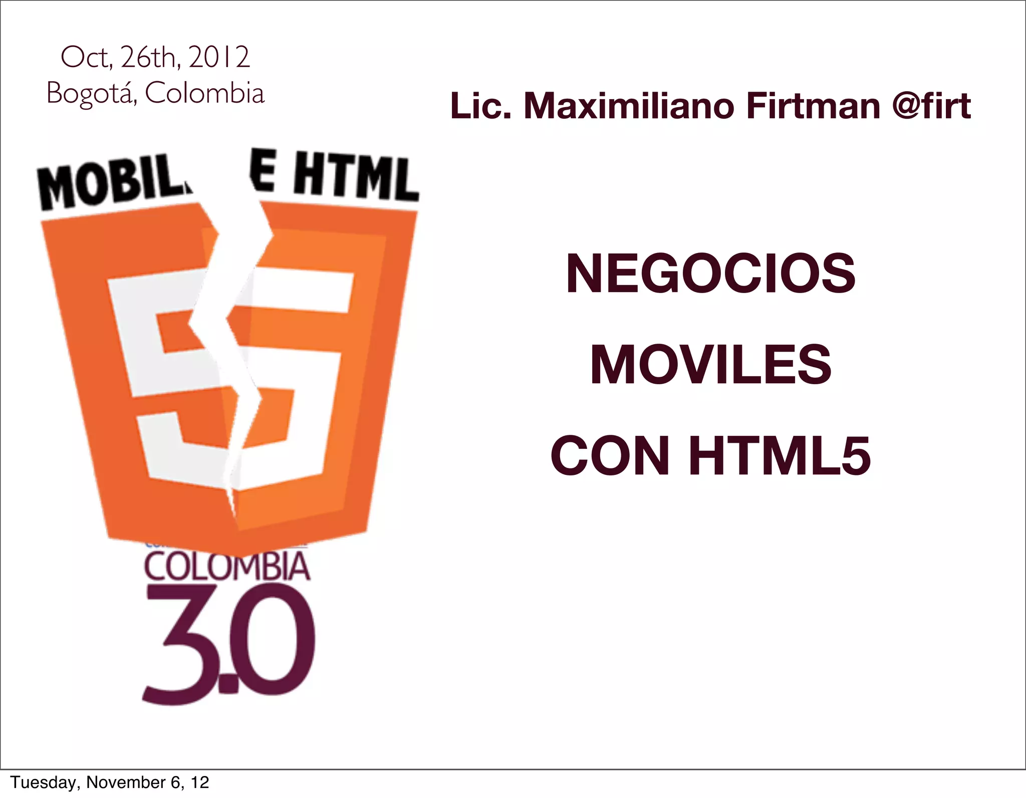 Maximiliano Firtman | PPT