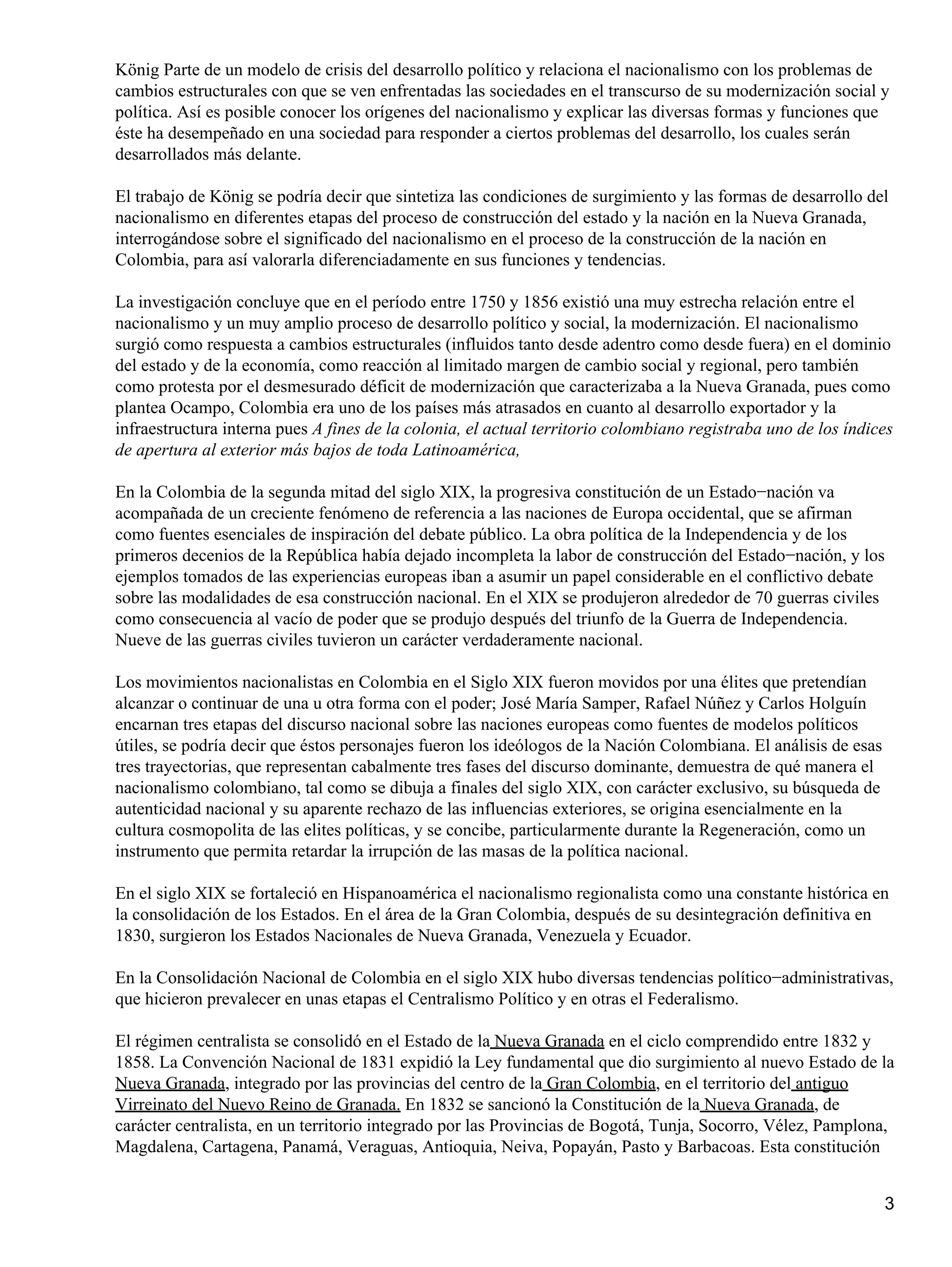 Colombia En El Siglo Xix Pdf