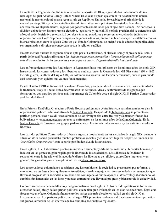 Colombia En El Siglo Xix Pdf