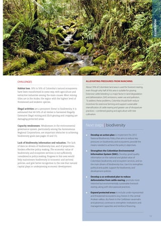 Environmental performance review of Colombia 2014 - Highlights | PDF